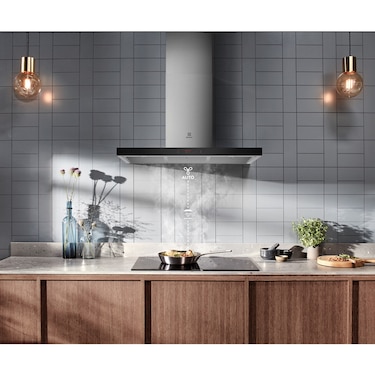 90cm UltimateTaste 700 chimney extractor hood - ECT9744H | Electrolux ...