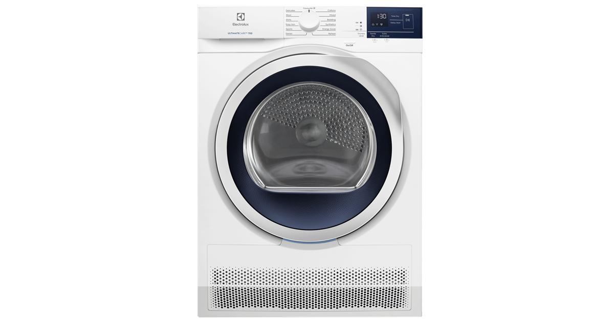 เครื่องอบผ้าระบบควบแน่น ความจุ 8 กก. รุ่น EDC804CEWA | Electrolux Thailand