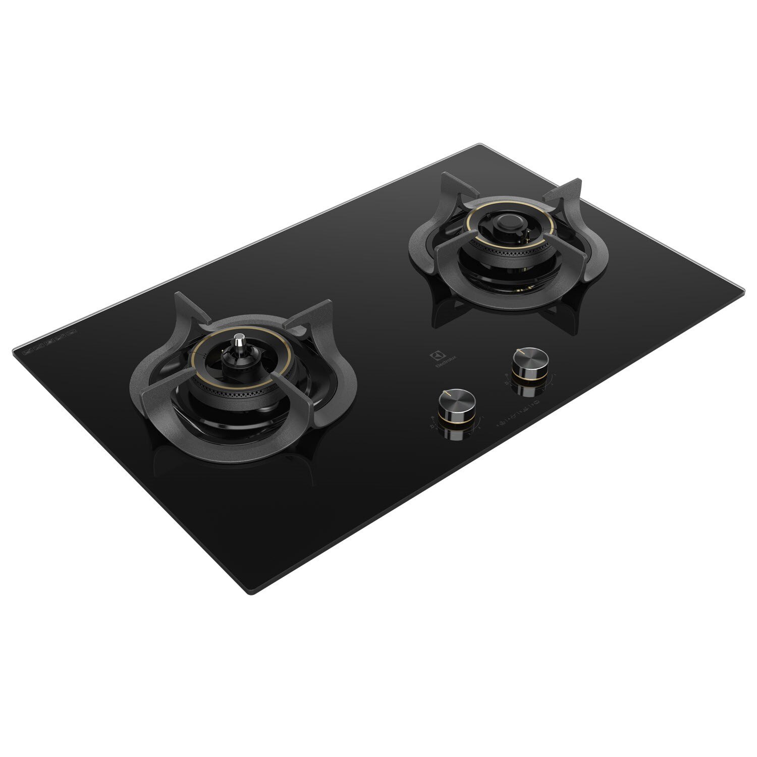 80cm built-in gas hob (2 burners) - EHG8238BC | Electrolux Thailand