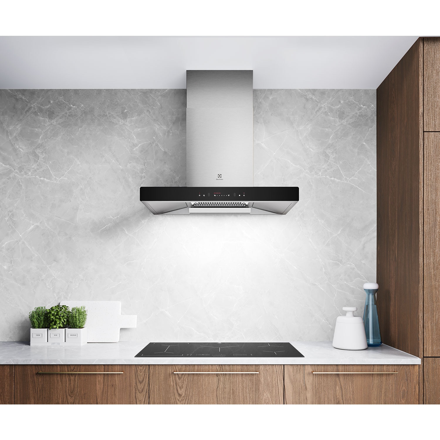 90cm UltimateTaste 700 chimney extractor hood - ECC9312K | Electrolux ...