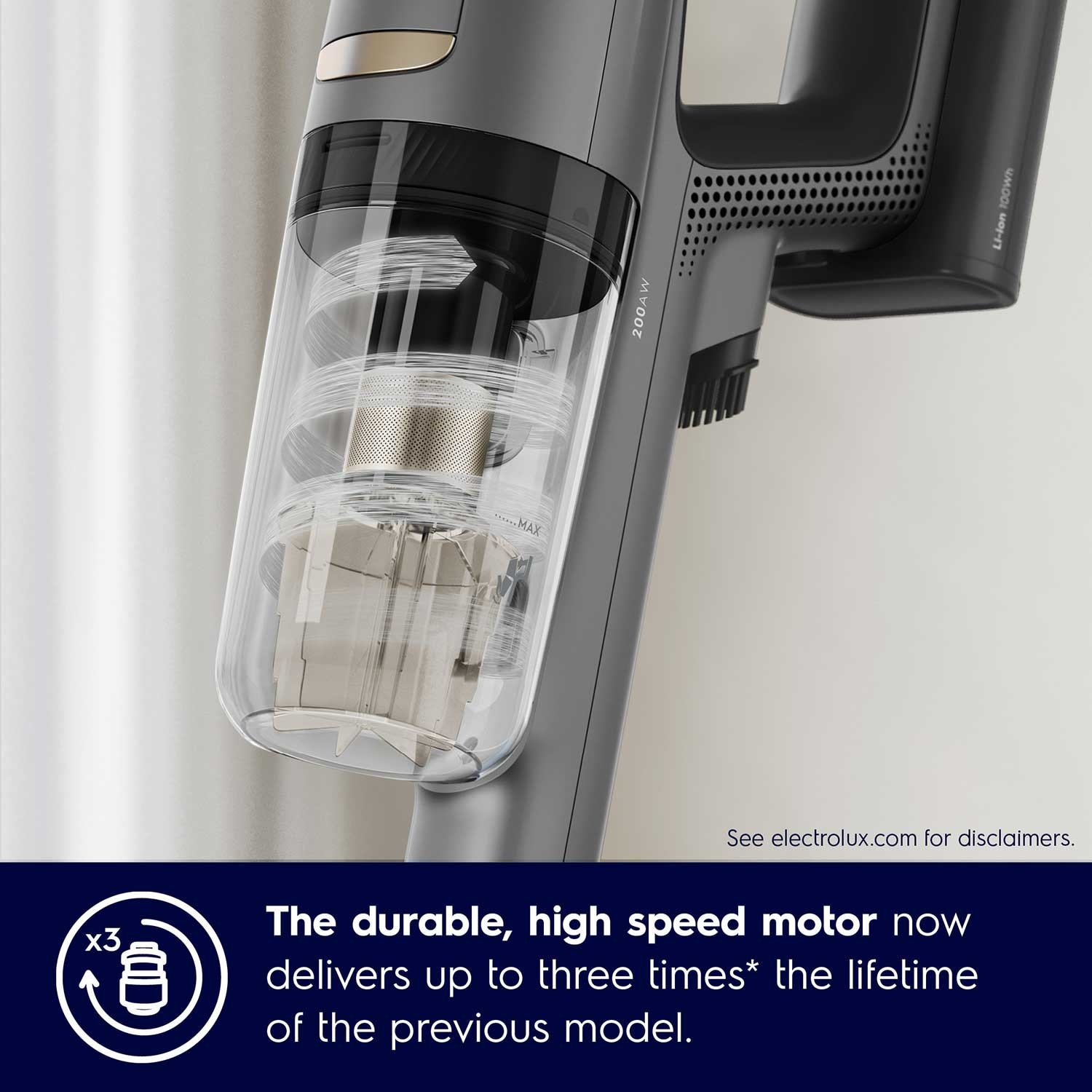 200AW cordless vacuum cleaner - EFP92826 | Electrolux Thailand