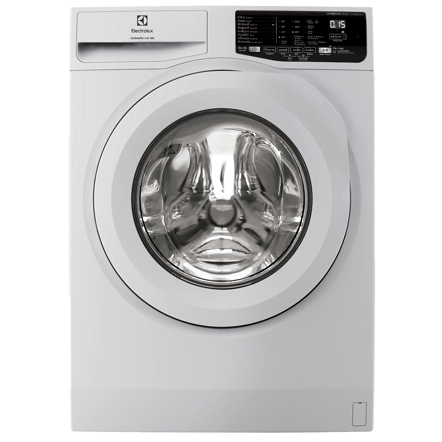 10kg UltimateCare 100 front load washing machine - EWF1025DQWB ...