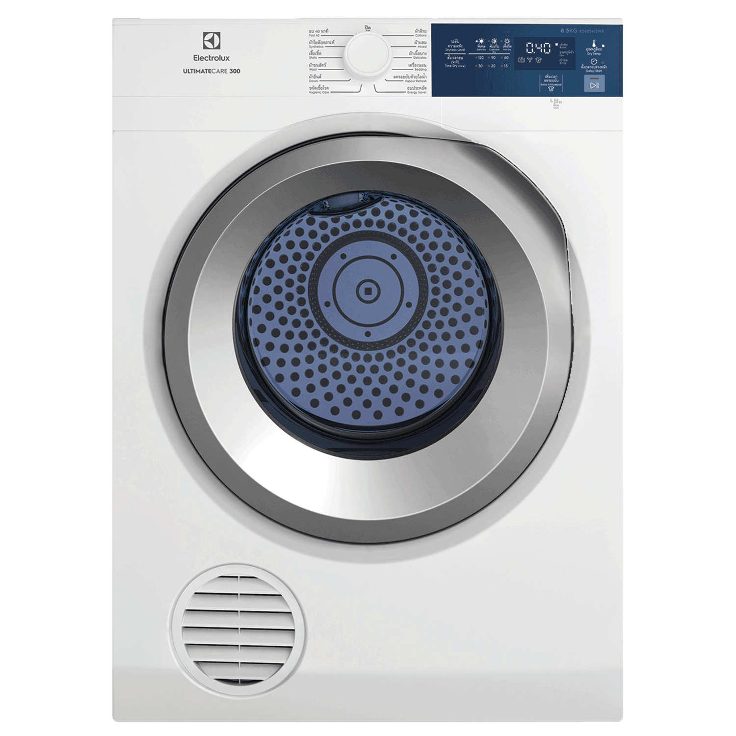 เครื่องอบผ้าระบบอบลมร้อน Venting ความจุ 8.5 กก. รุ่น EDS854J3WB ...