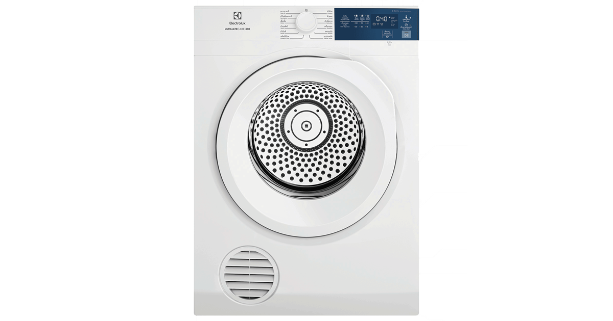 7.5 kg UltimateCare 300 venting dryer - EDV754H3WB | Electrolux Thailand