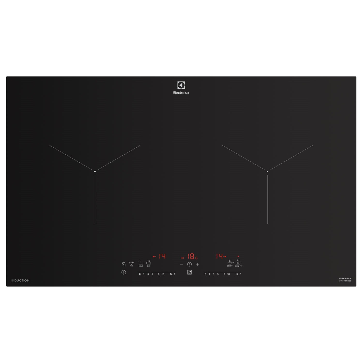เตาแม่เหล็กไฟฟ้า ขนาด 70 ซม แบบบิลท์อิน Ehi7280bb Electrolux Thailand