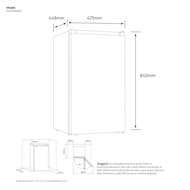 94L mini bar refrigerator - EUM0930AD | Electrolux Thailand