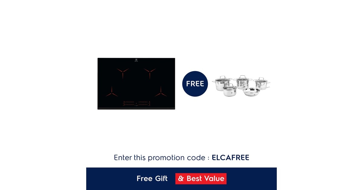 80cm UltimateTaste 300 built-in induction hob with 4 cooking zones ...